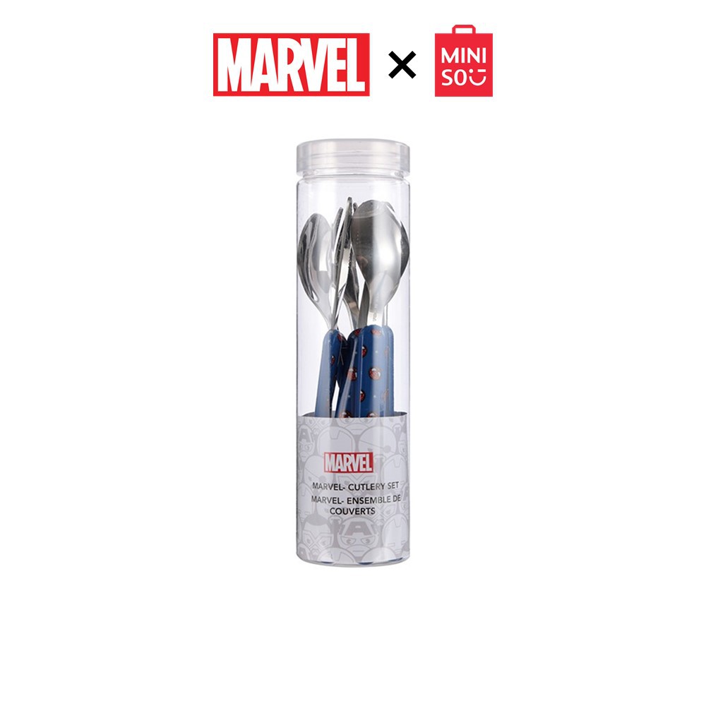 MINISO X MARVEL Cutlery Set - Spider-Man | Shopee Malaysia