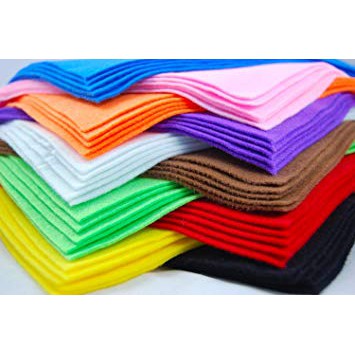 Kain Acrylic Felt Lembut Fabric Cloth Soft (Bidang 33 Inci) | Shopee ...