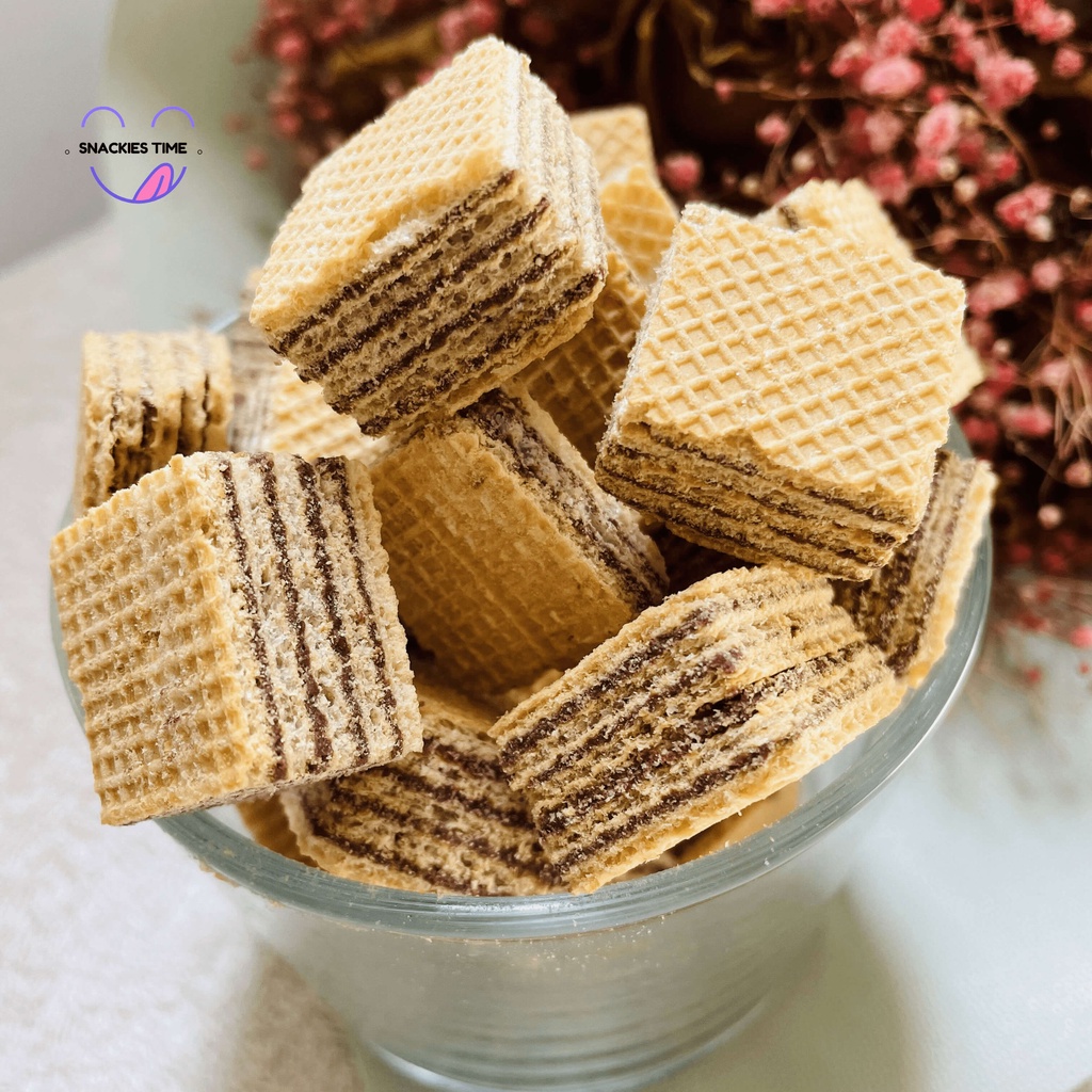 [Biskut Timbang] T-Time Biscuit Square Wafer Choco Mini / Biskut Coklat ...