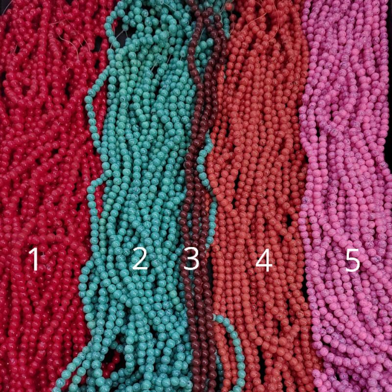 Synthetic Phyrus Stone 8mm price per string contents (+/- 100 pieces ...