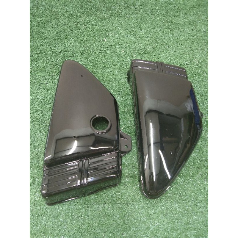 Yamaha RX100 RX Side Cover L/R Set Black THAILAND THAI 100% ORIGINAL ...