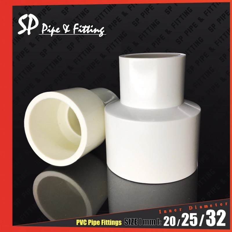 PVC REDUCING SOCKET PVC PIPE FITTING PENYAMBUNG PAIP PVC FITTING PIPE FITTING JOINT CONNECTOR ...