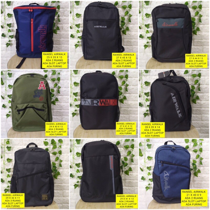 Original airwalk backpack | Shopee Malaysia