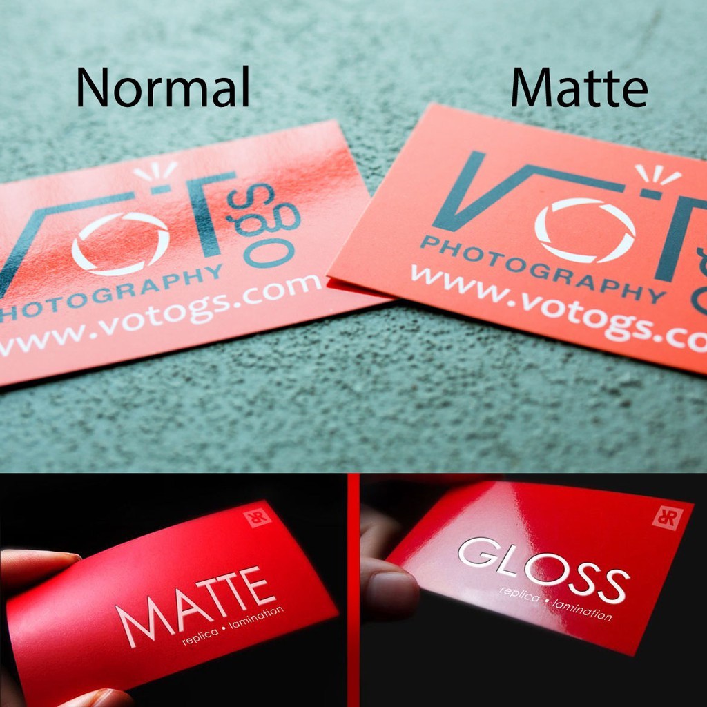 Thank You Card ONE SIDE ONLY CUSTOM / PRINT DEPAN SAHAJA / Business ...