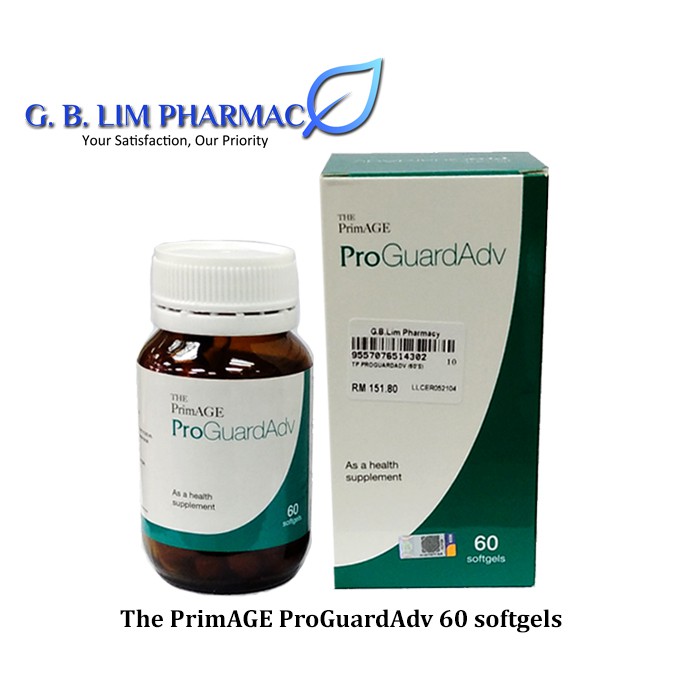 (EXP: 31-DEC-2025) The PrimAGE ProGuardAdv 60 Softgels One Bottle ...