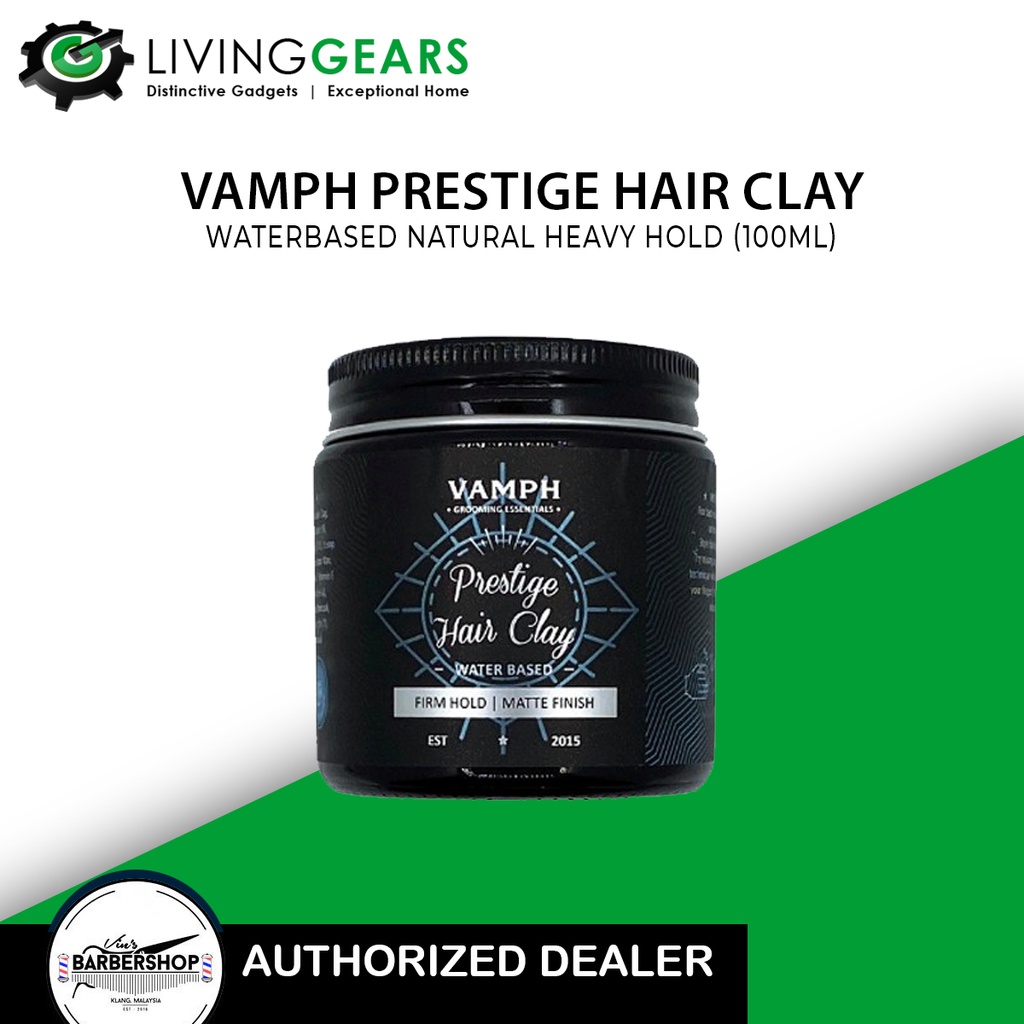 [FREE STICKER] The Prestige By VAMPH Water Soluble Natural Hair Clay ...