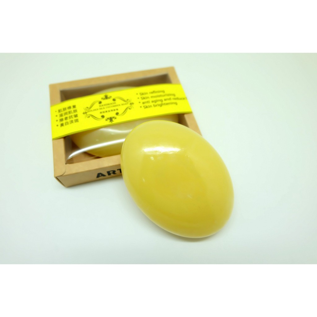 100% HANDMADE Natural GOLDEN GAMAT (sea cucumber) Soap 1EACH approx ...