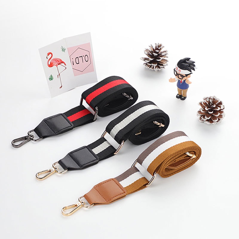 New Bag Strap Nylon Colored Belt Accessories Women Adjustable Shoulder ...