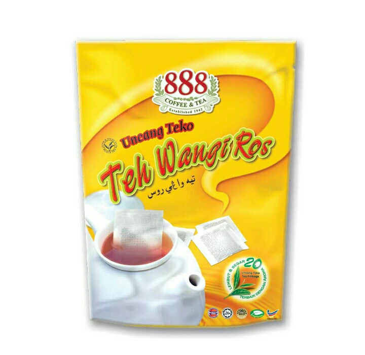 Teh wangi ros 888 20 uncang teko | Shopee Malaysia