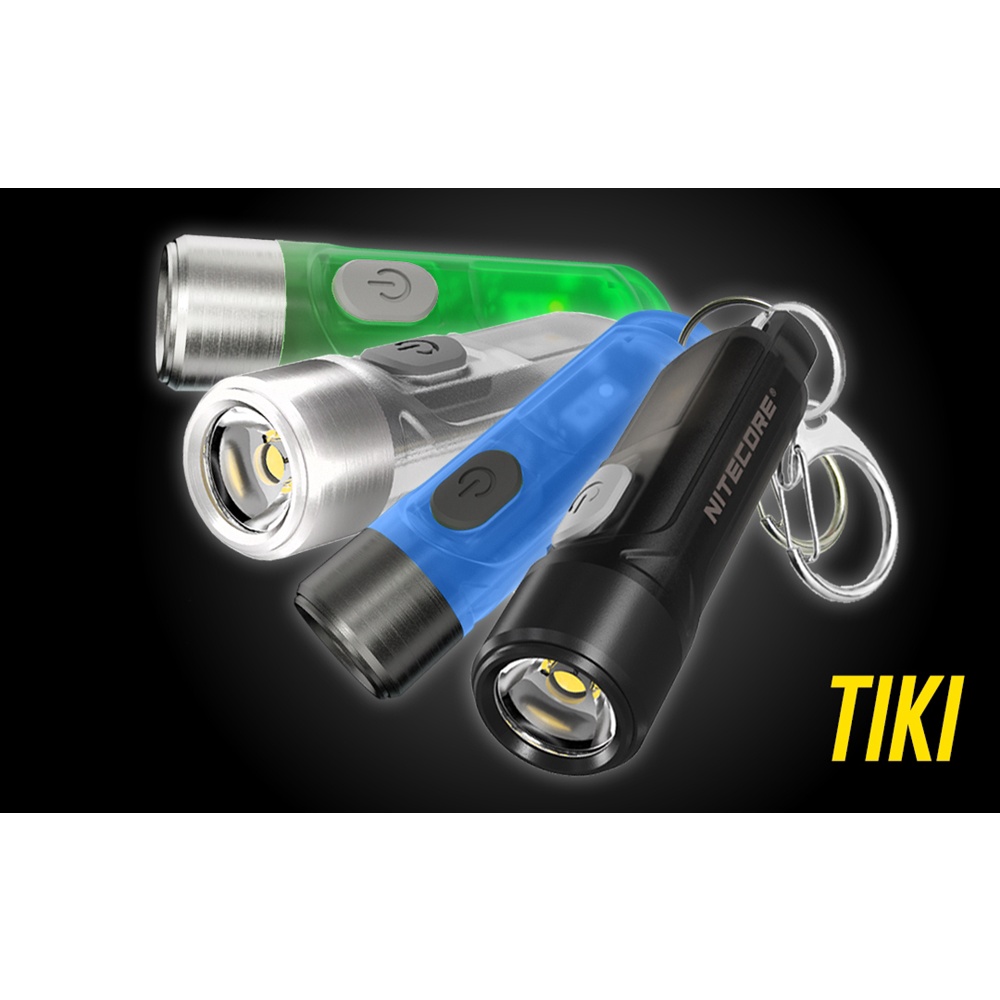 *Ready Stock* NITECORE TIKI TIKI LE TIKI GITD 300 lumens primary OSRAM ...