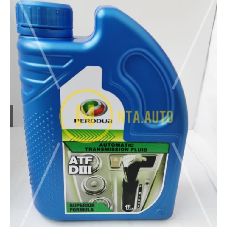 PERODUA ATF DIII/D3 AUTOMATIC TRANSMISSION FLUID 1L 100%ORIGINAL ...