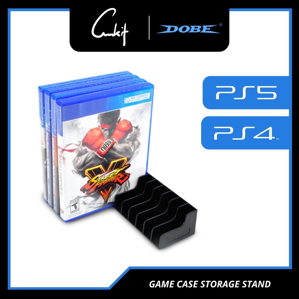 6.6 SALE 】DOBE PS4 PS5 Game Case Storage Stand | Shopee Malaysia