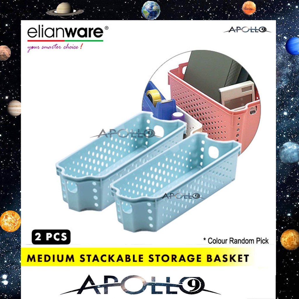 APOLLONINE - Elianware Multi Purpose Medium Stackable Storage Organizer ...