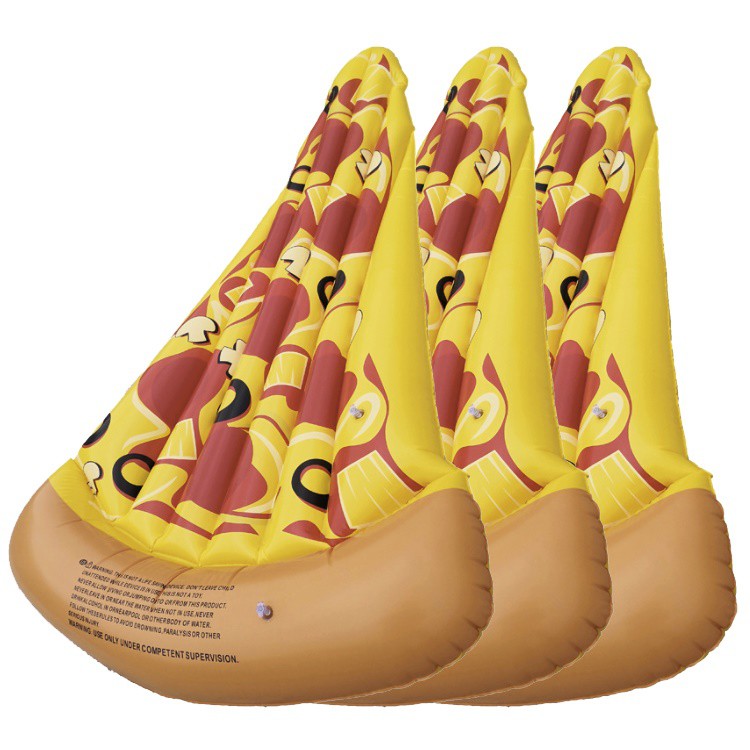 enjoylife Pizza Ring Raft Rubber Inflatable Float Cushion 171x99x21 ...