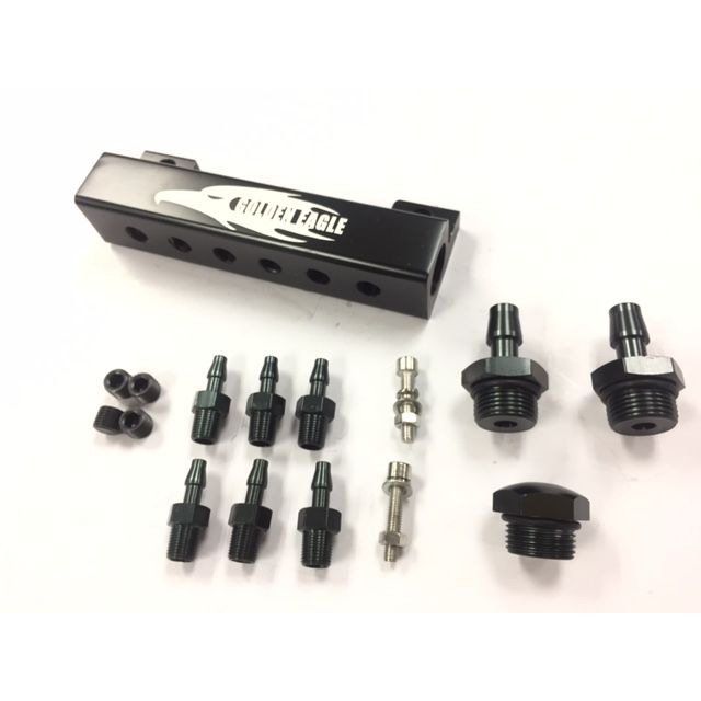 Golden Eagle Intake Manifold Vacuum Distribution Block 6 port Vacum ...