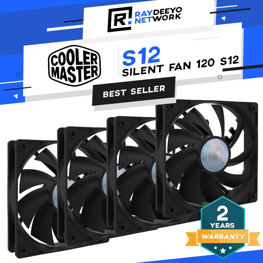 Cooler Master Silent Fan 120 SI2 Case Fan [Silent Operation/High ...