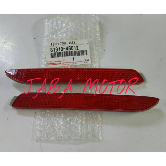 Innova rear bumper lights - original innova rear bumper reflectors set ...