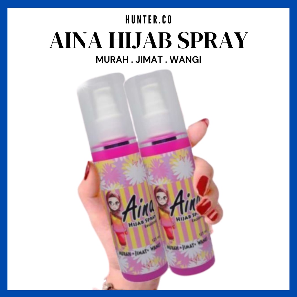 AINA HIJAB SPRAY PENGERAS TUDUNG SPRAY TUDUNG SPRAY AWNING IRON SPRAY ...