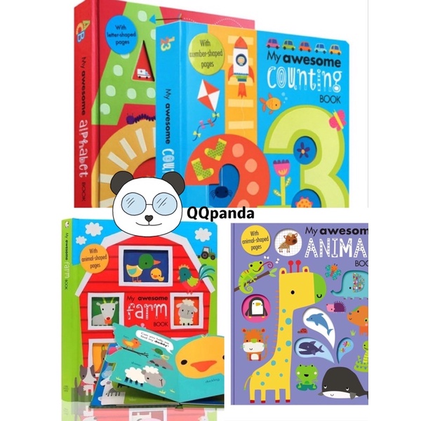 My Awesome Alphabet ABC / Counting / English children book preschool ...