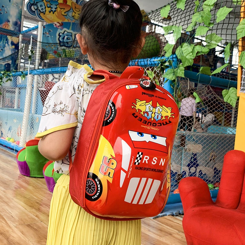 Kindergarten schoolbag children play 1-6 years old car story fashion ...