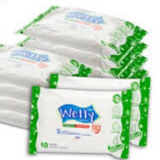 Wetty Wet Tissue Antibacterial (3x10's) | Shopee Malaysia