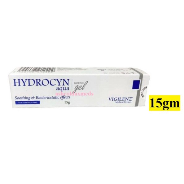 Hydrocyn Aqua Solution 250ML/500ML/100ML Spray/Wound gel 15gm | Shopee ...