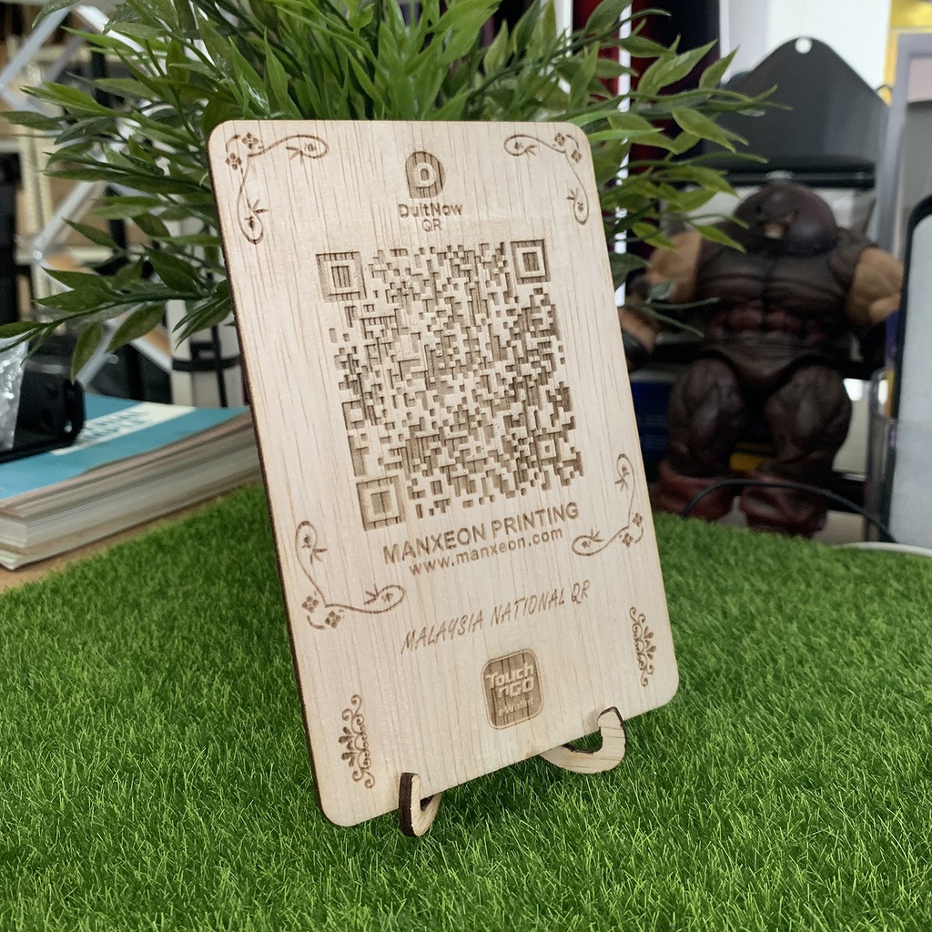 eWallet QR CODE Duit Now TNG Touch N Go / Maybank QRPAY / GrabPay Sign ...