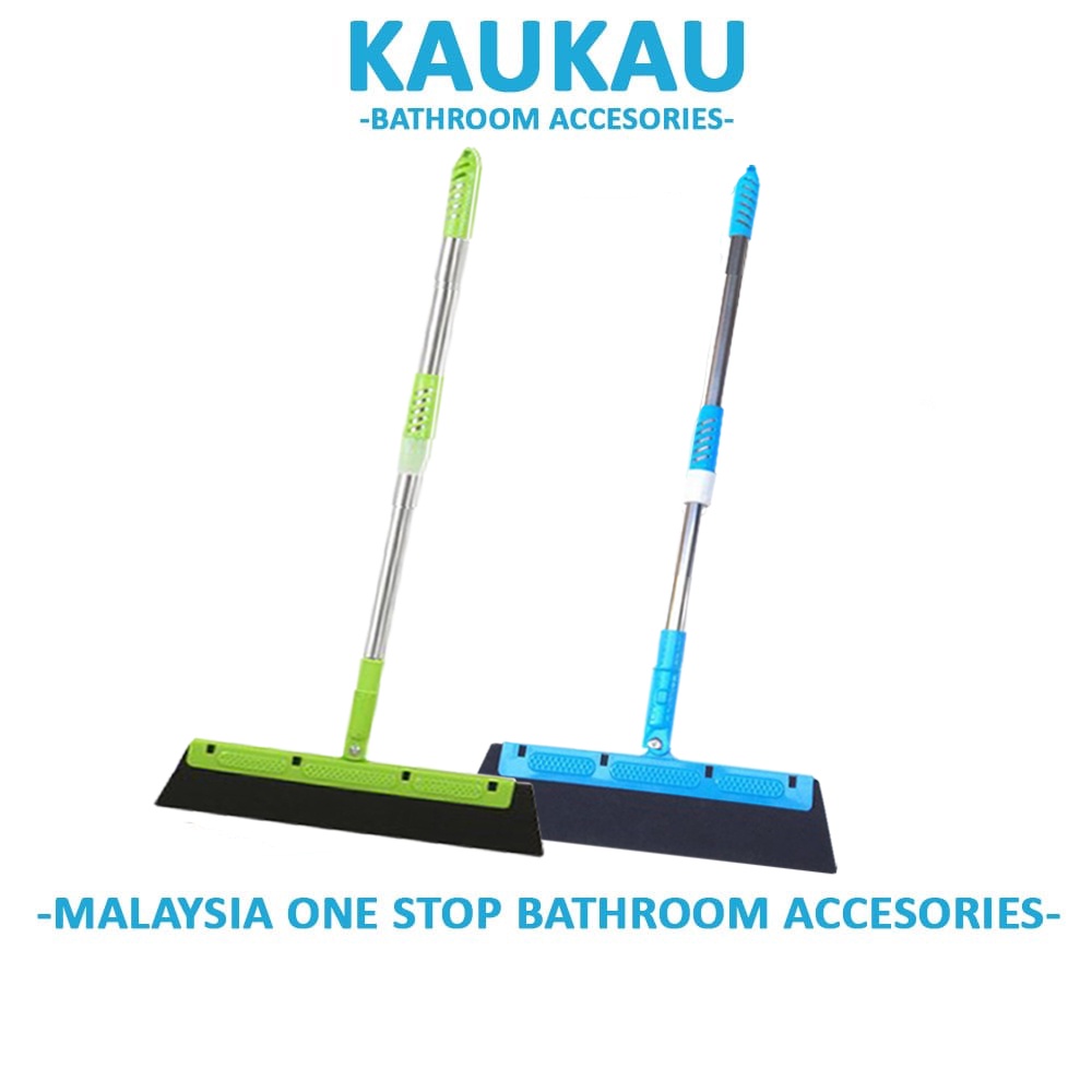 KAUKAU Magic Wiper Broom Toilet Bathroom Floor Water Sweeper Household ...
