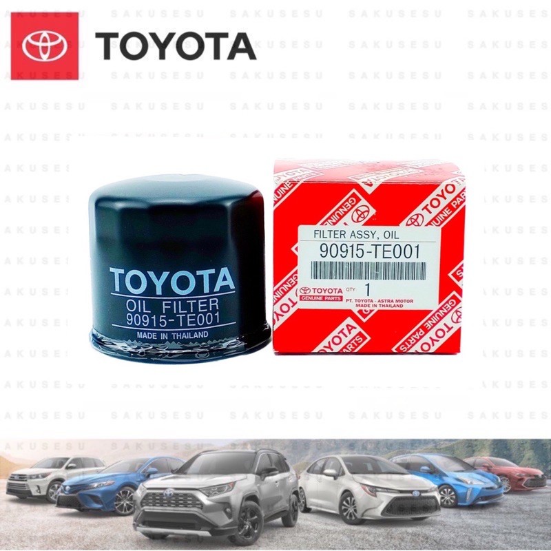 90915-TE001 Toyota oil filter for Unser KF80 1997-2007y | Shopee Malaysia