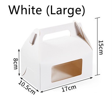 Dessert Swiss Roll Cake Cupcake Mooncake Craft Window Baking Paper Box ...