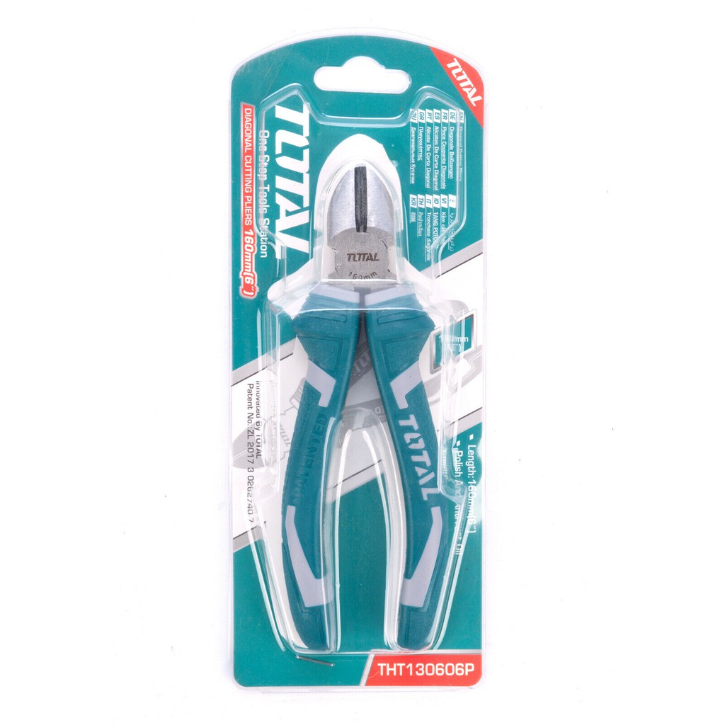 TOTAL 6" DIAGONAL CUTTING PLIER (THT130606P) | Shopee Malaysia