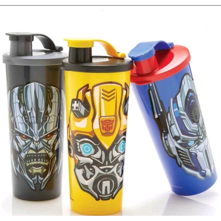 Children's DRINKING CONTAINER TUPPERWARE TRANSFORMERS TUMBLER ...