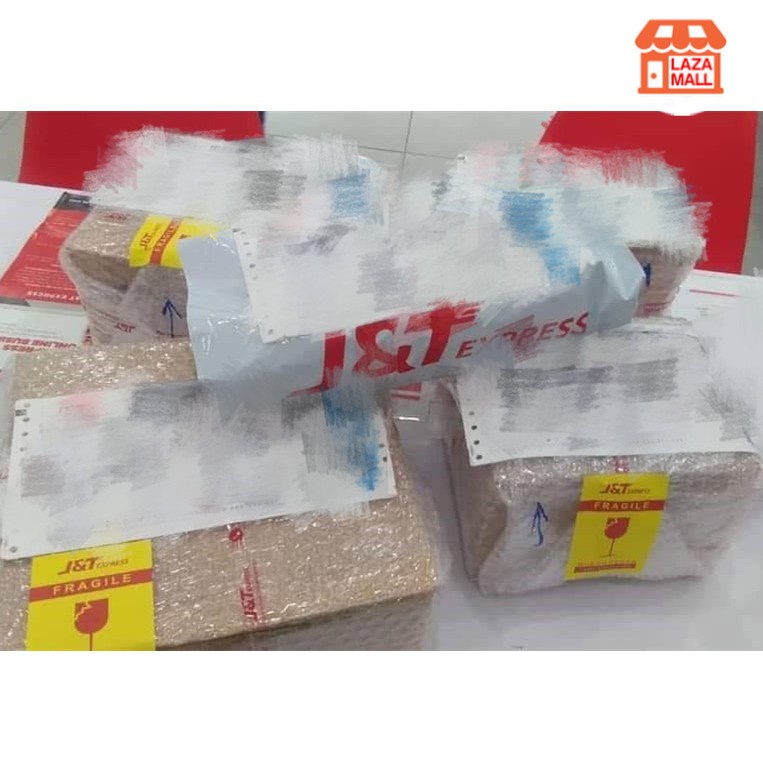 JnT kertas berhati-hati hantaran parcel FRAGILE STICKER / HANDLE WITH ...