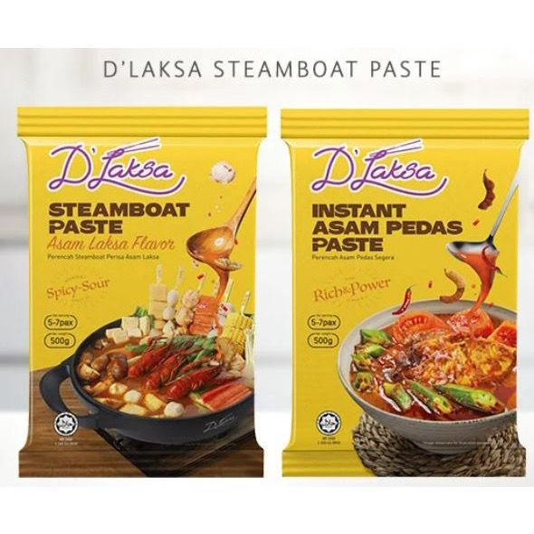 D'Laksa Asam Pedas Paste / Asam Laksa Steamboat Paste | Shopee Malaysia