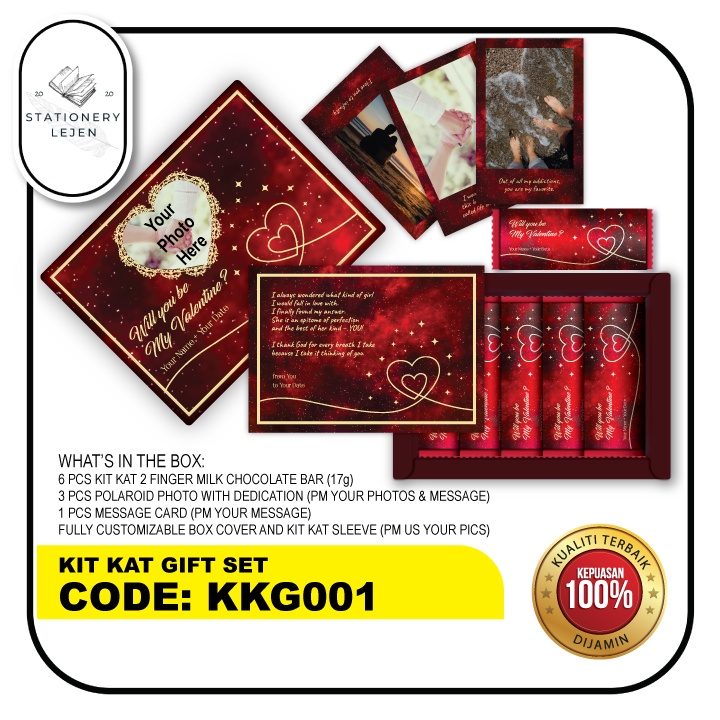 Kit Kat Chocolate Gift Box | Shopee Malaysia