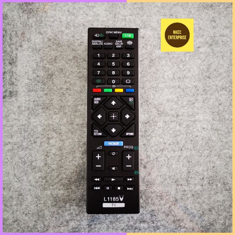 Universal Sony Lcd Led Tv Remote Control | Shopee Malaysia