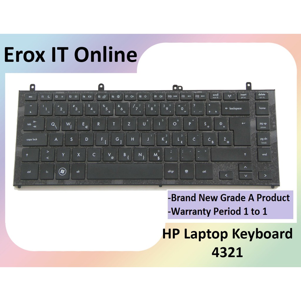 HP Probook 4320s 4321s 4321 4325s 4326s 4356S 605050-001 598199-001 Laptop Keyboard | Shopee ...
