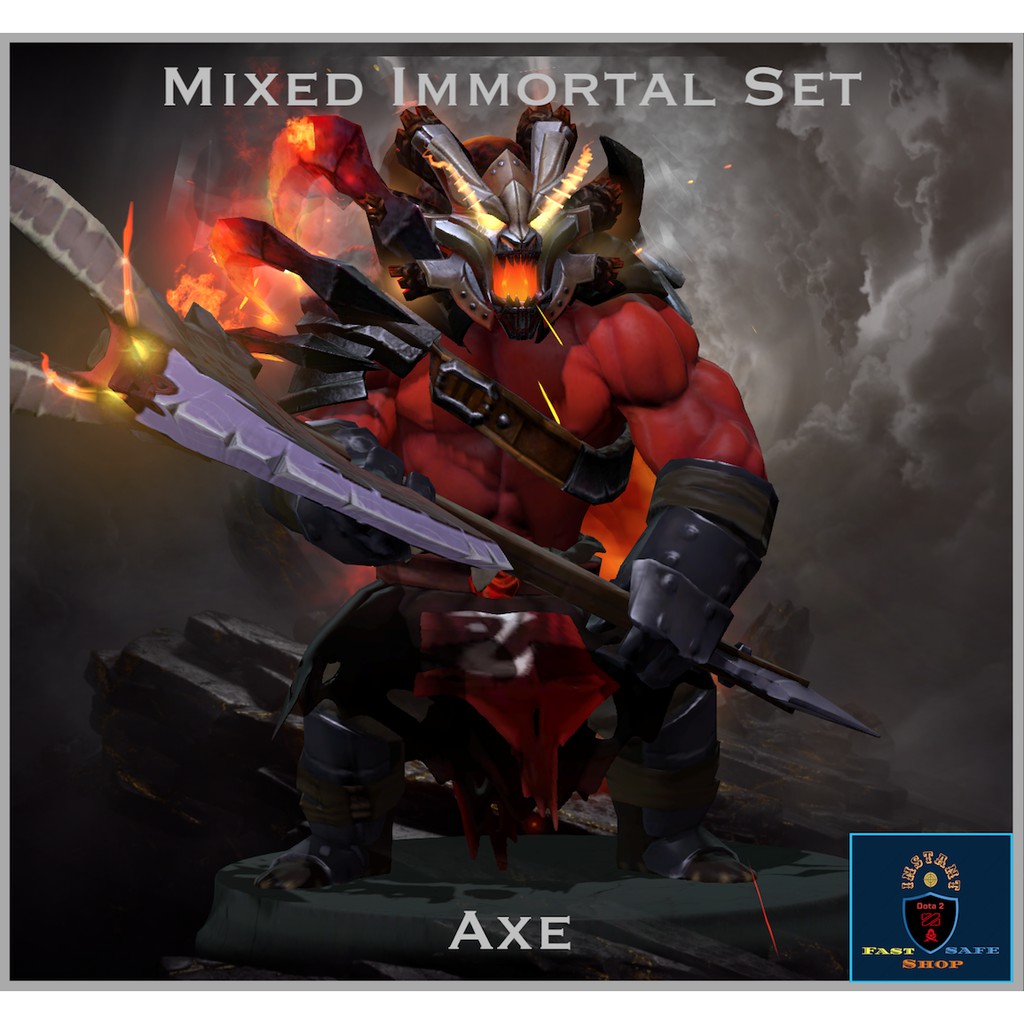Dota 2 Axe Immortal Set | Shopee Malaysia