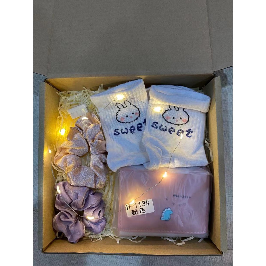 [READY STOCK] Torapo Set C LED Surprise Gift Box Birthday Box Travel ...