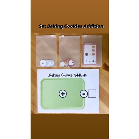 math addition worksheet (Baking Cookies) | Shopee Malaysia