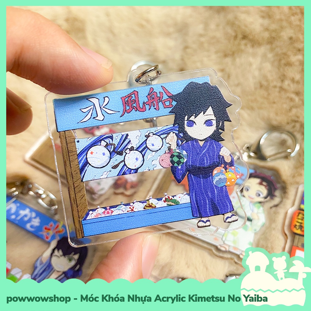 [Available In Vietnam - Express] Transparent Acrylic Plastic Keychain ...