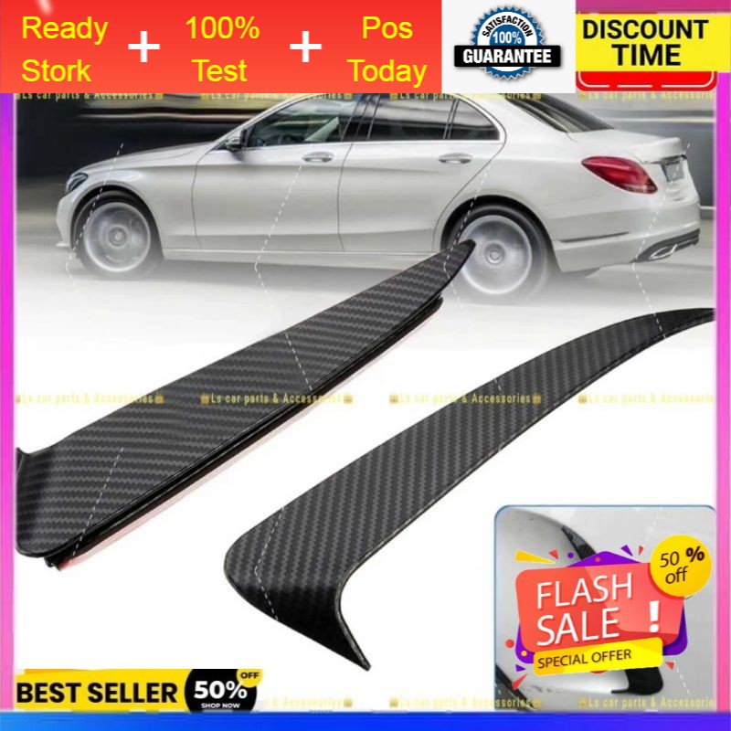 Trim Side Fin Fender Cover Benz CLA45 CLA W117 AMG Canard Splitter ...