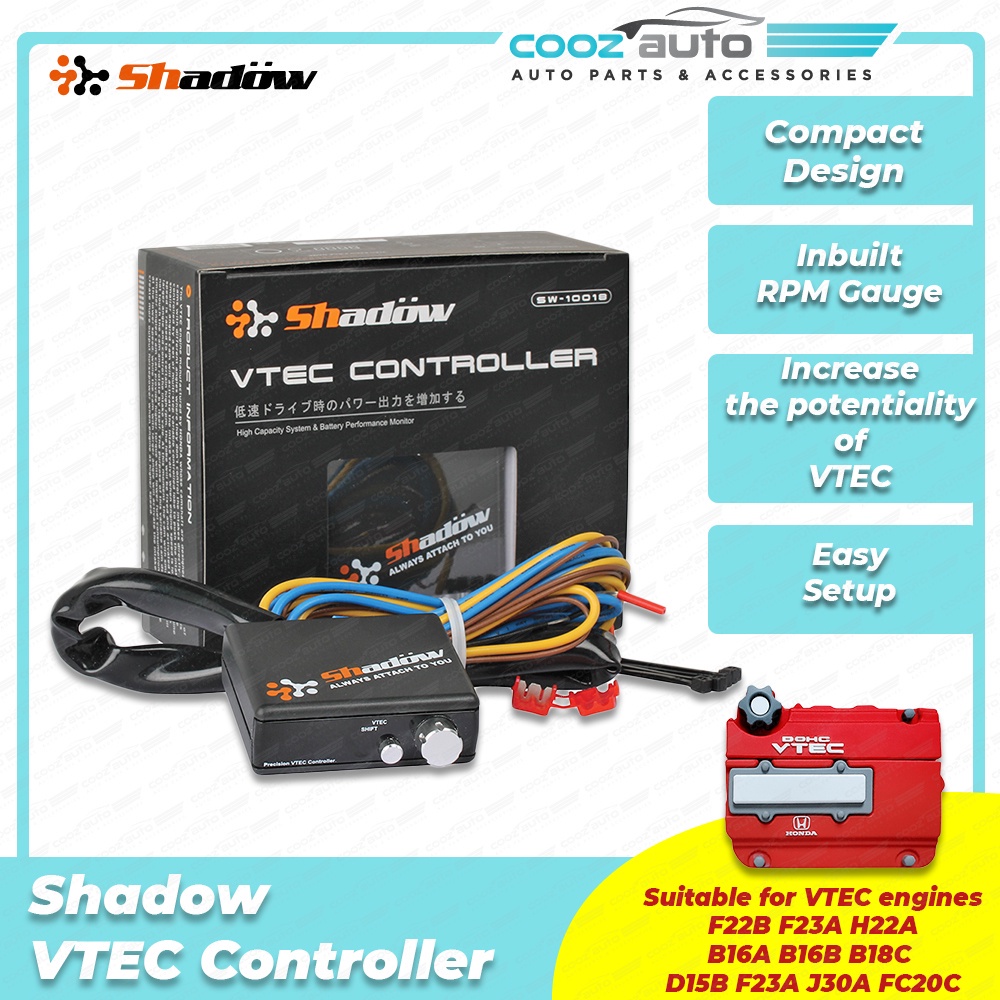 Shadow VTEC Controller Honda Suitable for Engine F22B F23A H22A B16A ...