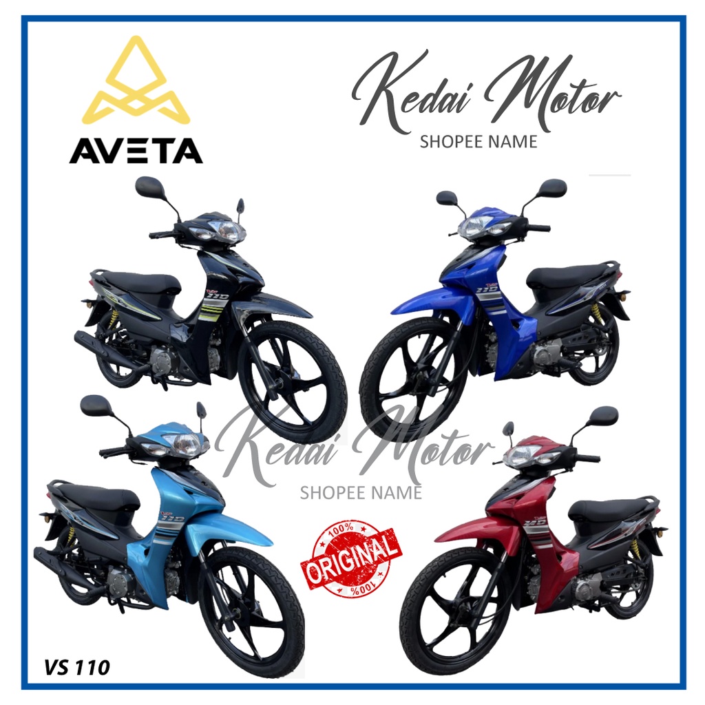 KedaiMotor Aveta VS110 | Shopee Malaysia