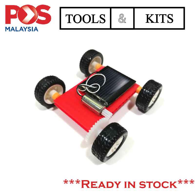1V 80mA Mini Solar Car Kit with Gear Mechanism Easy to Install DIY ...