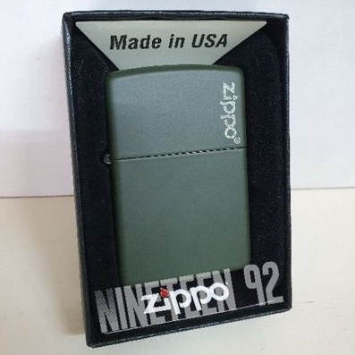 ZIPPO Original 221ZL Green Matte A 2018 ( No Label Box ) | Shopee Malaysia