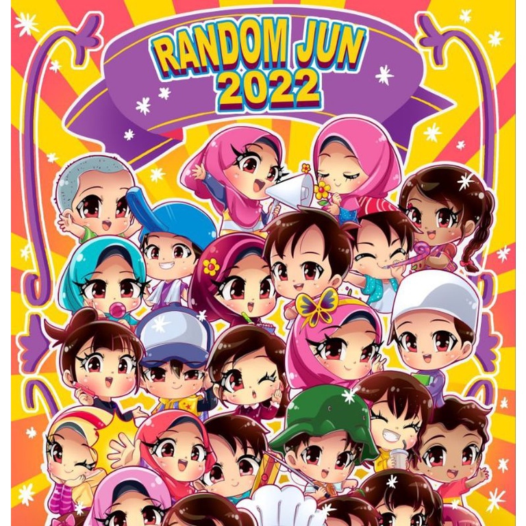 Random Jun kartun digital HALFBODY | Shopee Malaysia