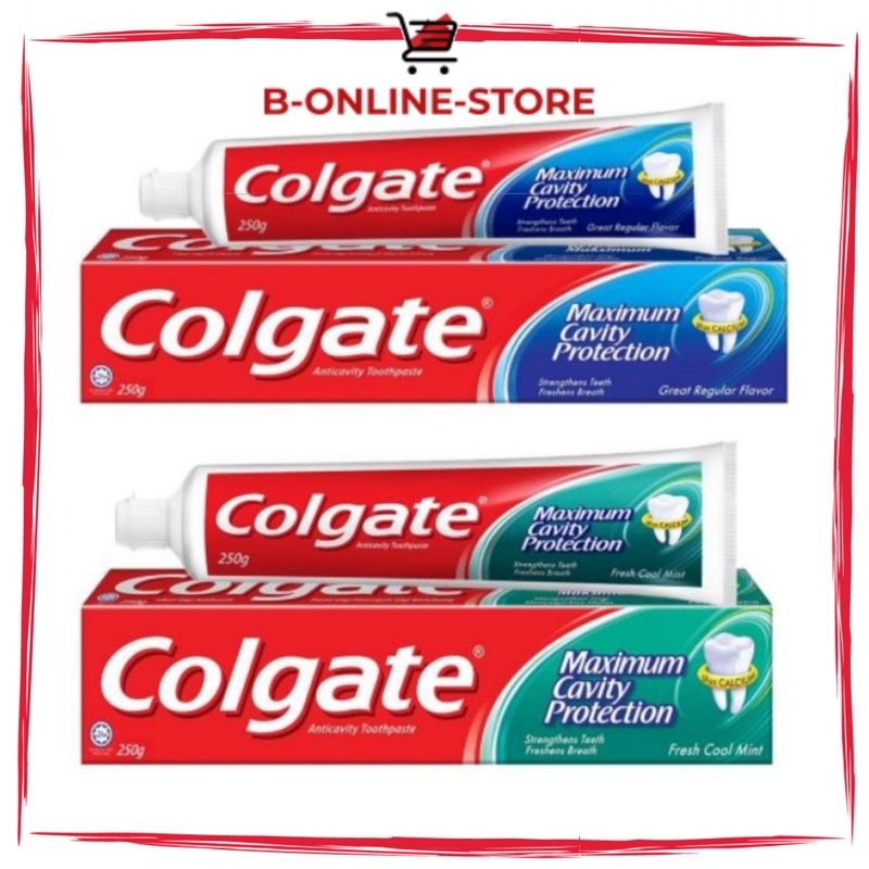 Colgate Anti cavity Toothpaste 250g / Ubat Gigi 250g | Shopee Malaysia