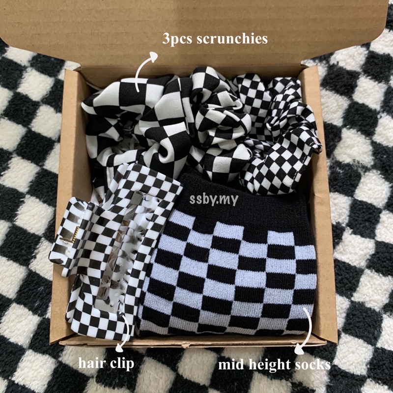 🌸 Scrunchies Gift Box/ Surprise Gift Box/ Gift Box Birthday for Woman ...