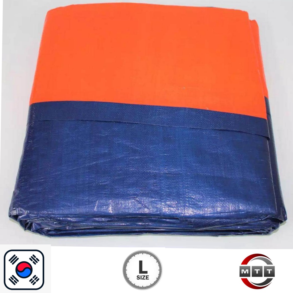 MTT Canvas 1414 Blue Orange Size L 100% MADE IN KOREA PE Tarpaulin ...
